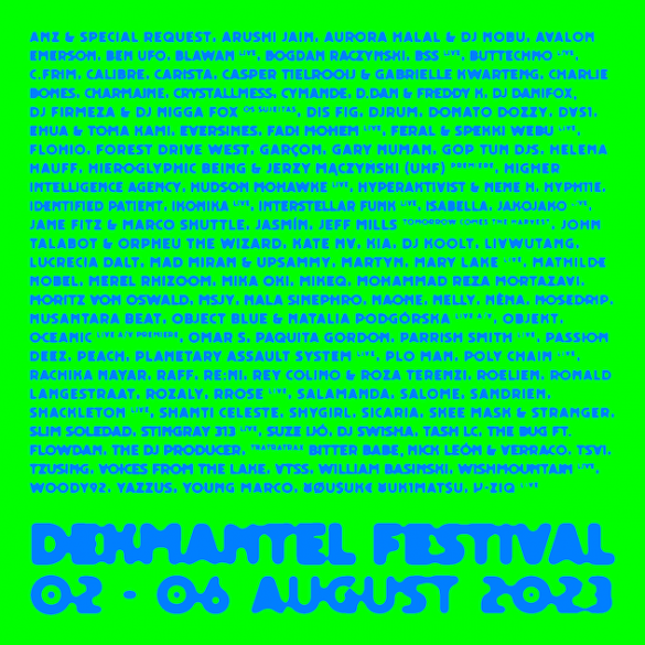 Dekmantel shines with an impressive 2023 line-up. - NIGHTMAG
