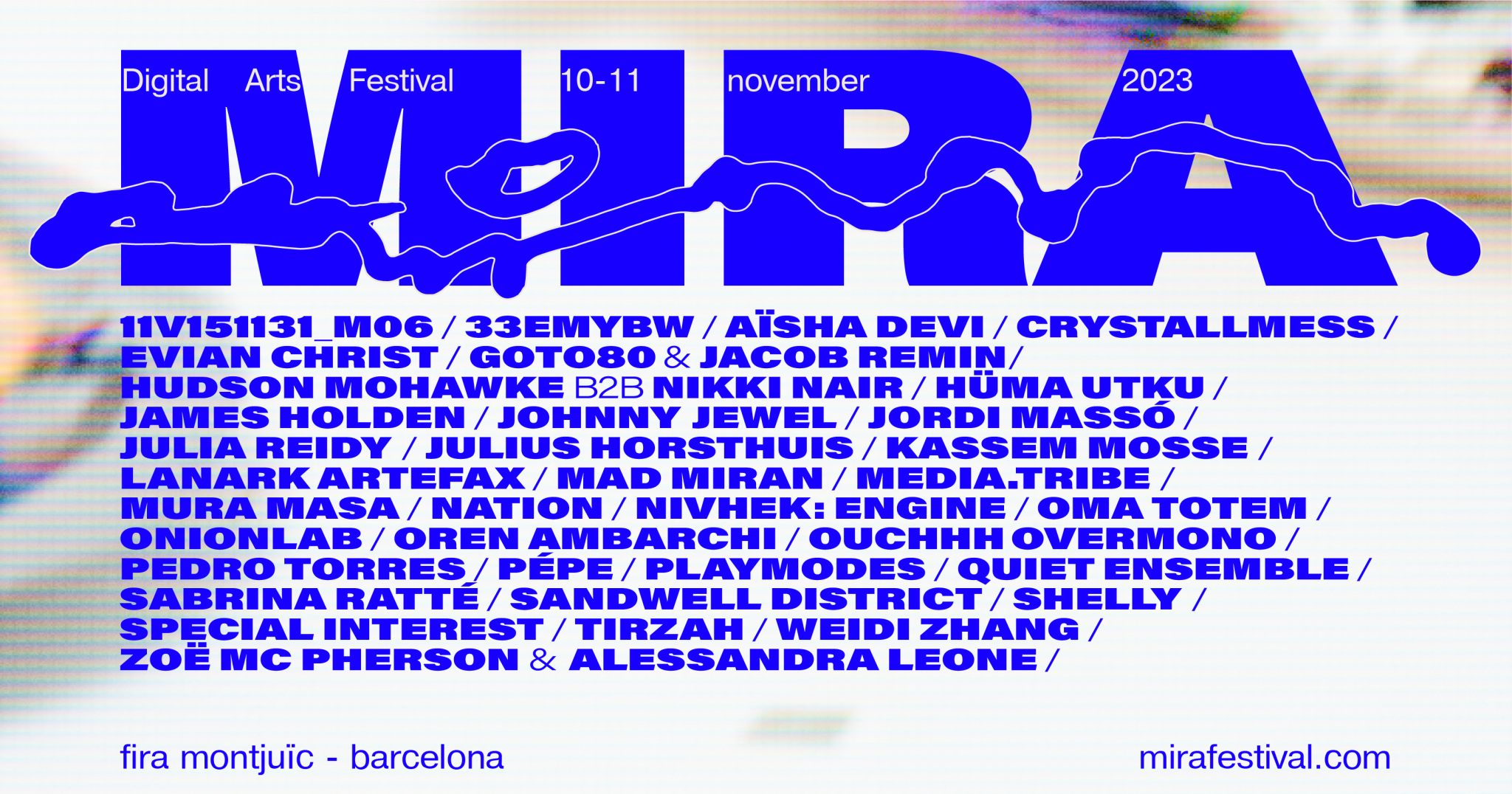 MIRA will illuminate Barcelona with audiovisual shows, concerts, and more in its 2023 edition ...