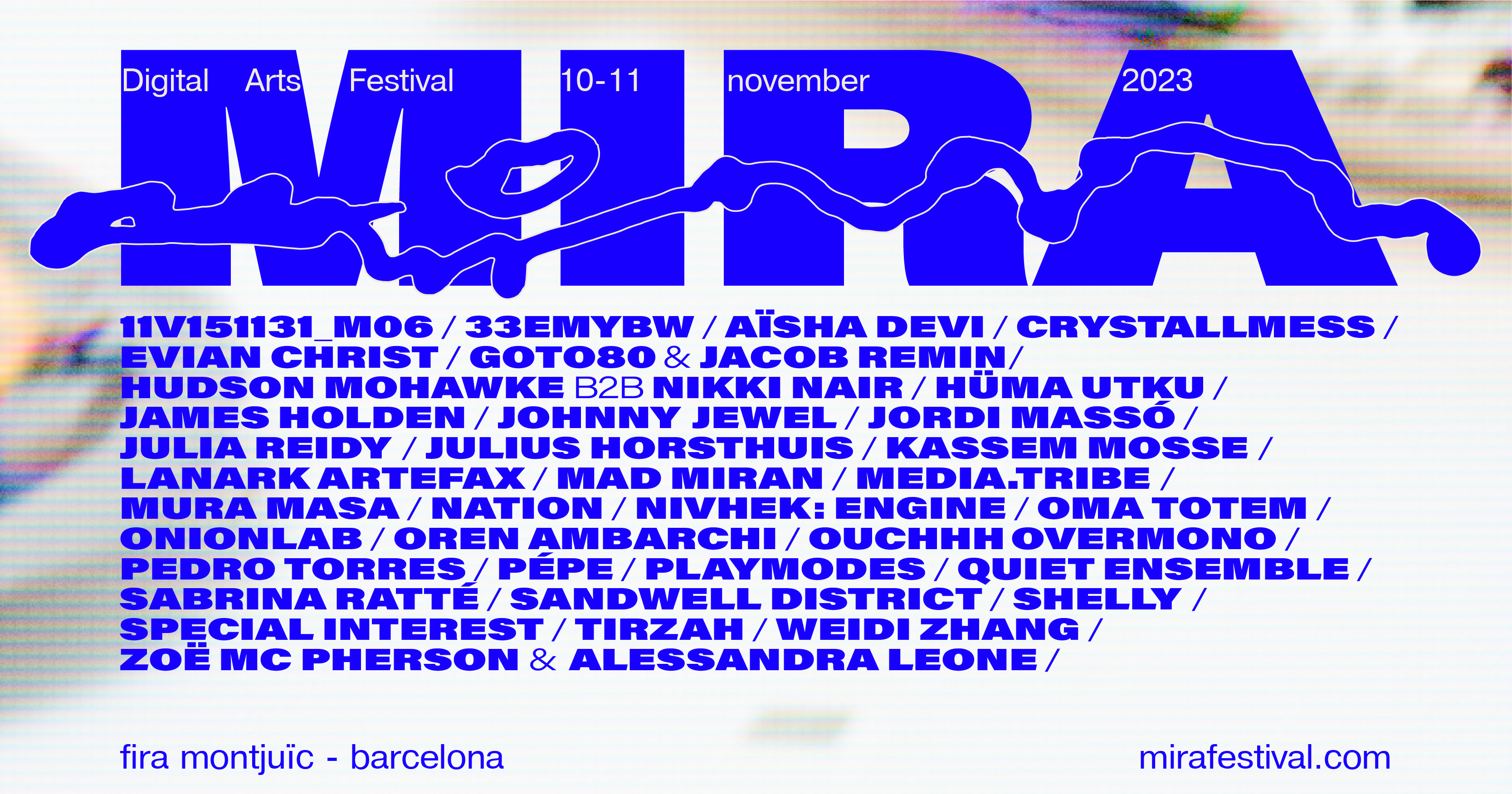 MIRA will illuminate Barcelona with audiovisual shows, concerts, and more in its 2023 edition ...