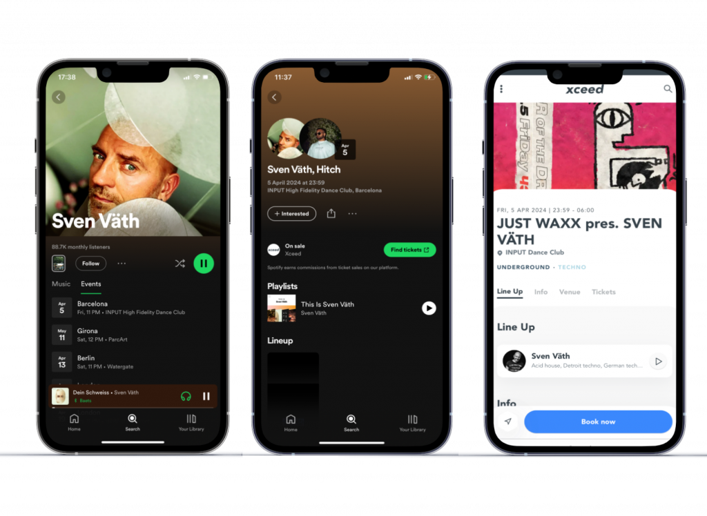 Xceed x Spotify: the integration that brings artists and live events ...