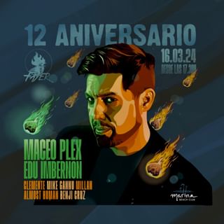 MACEO PLEX @ FAYER 12th Anniversary at Marina Beach | Tickets & Guest Lists