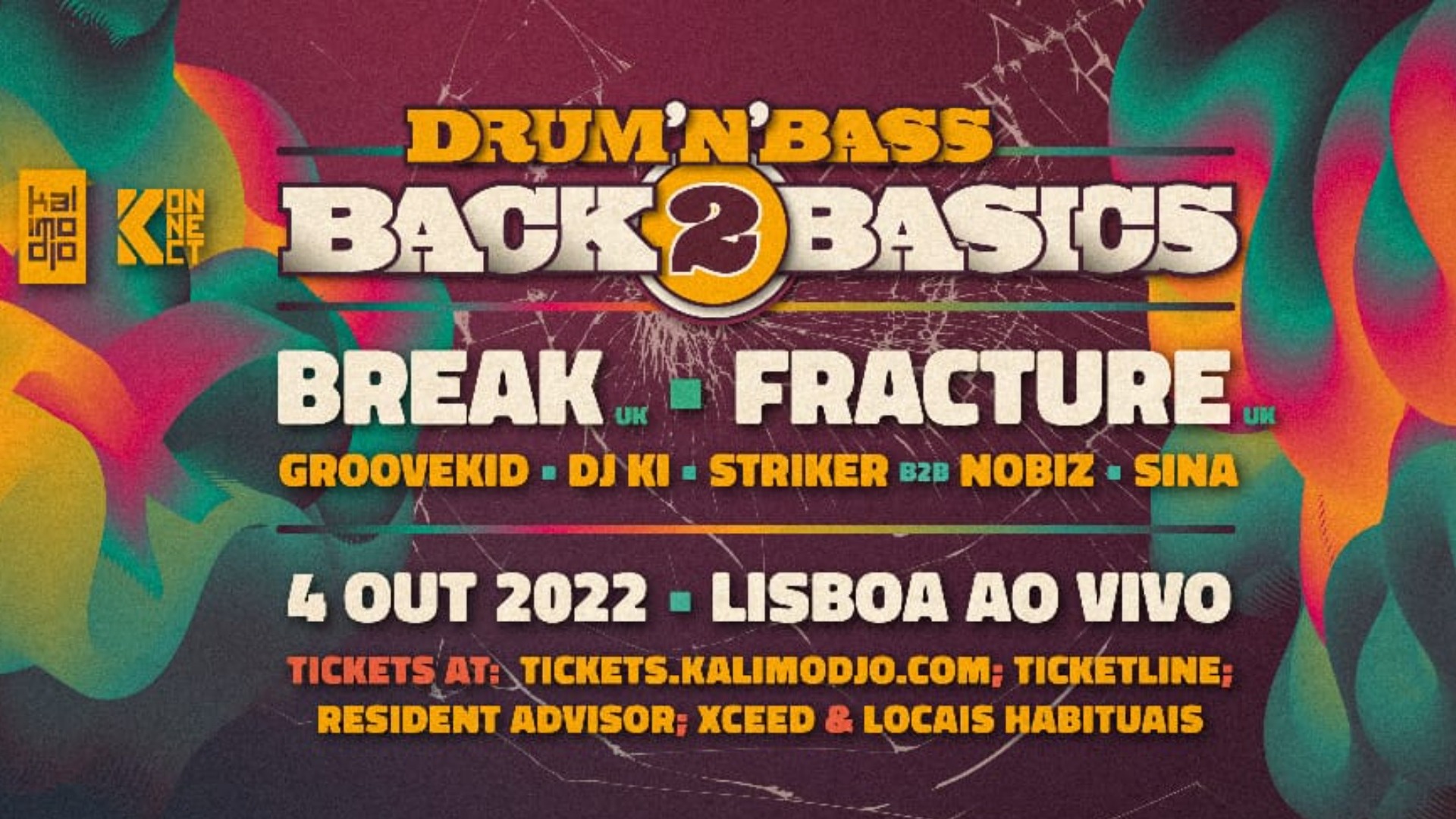 Back2Basics: Drum and Bass: Lisboa : Konnect & Kalimodjo @ LAV - Lisboa ...