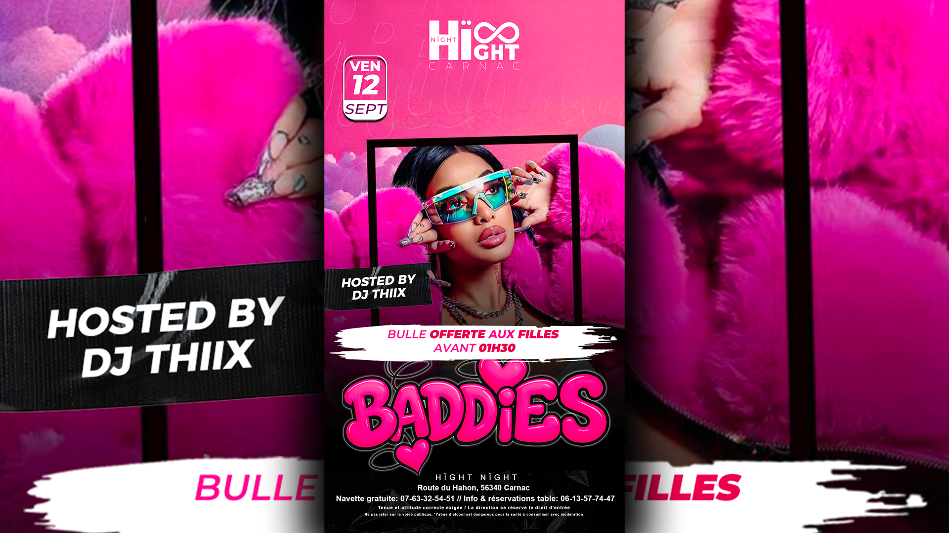 BADDIES @ Hïght Nïght | Bilhetes & Guest Lists