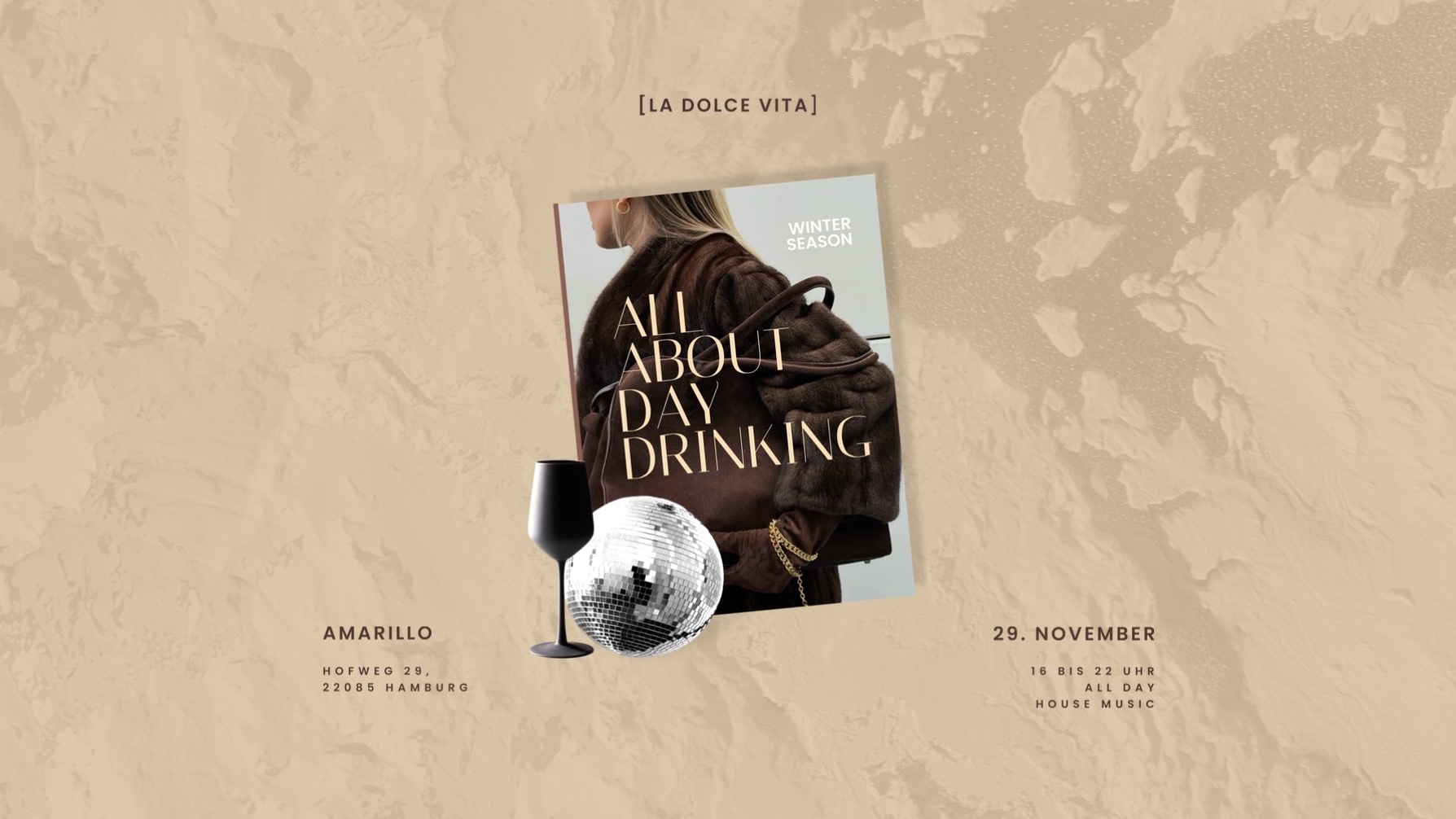 Day Drinking - Winter Season a Amarillo Breakfast & Bar | Entradas y ...
