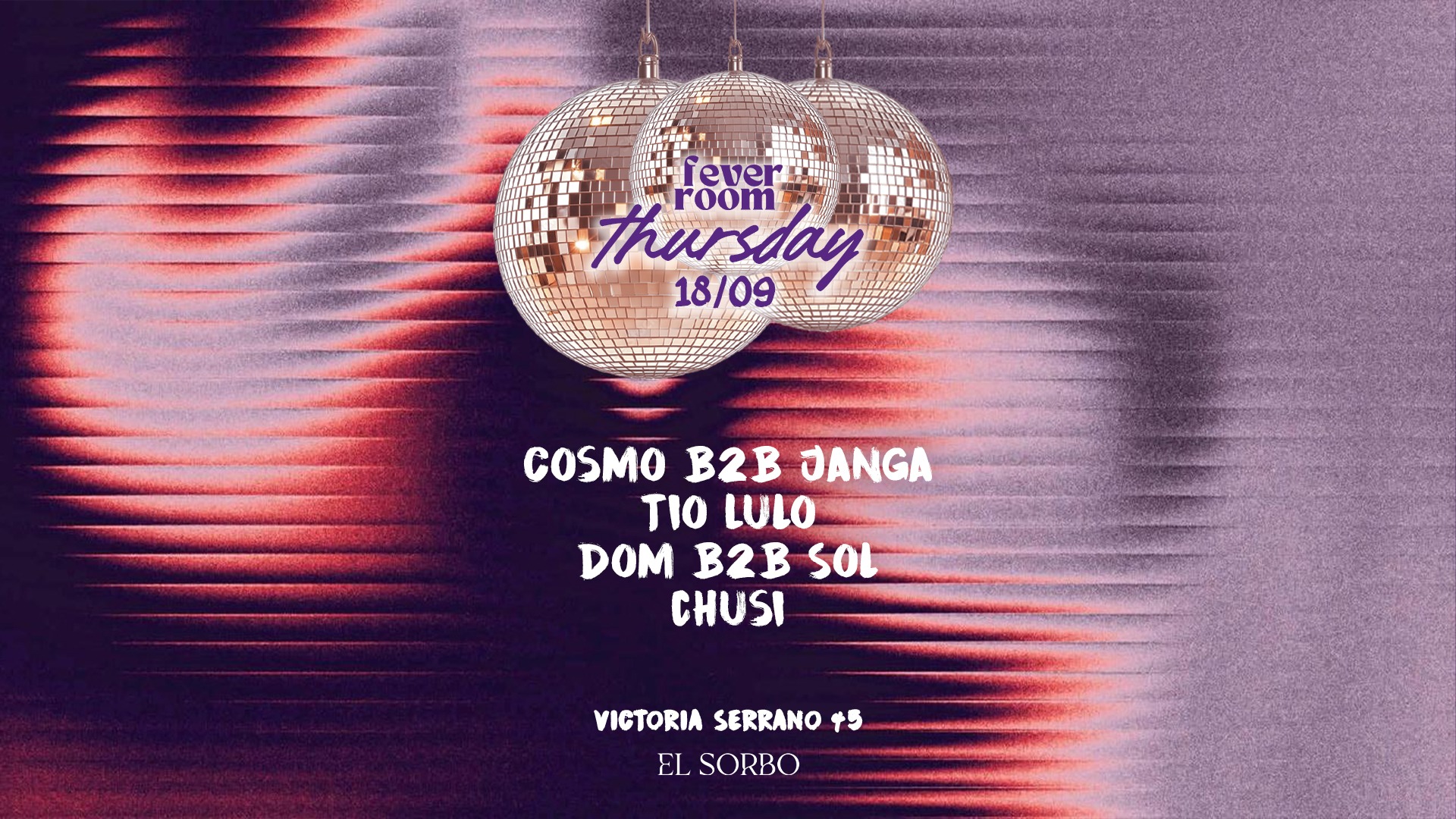 FEVER ROOM a Victoria | Entradas y listas gratis