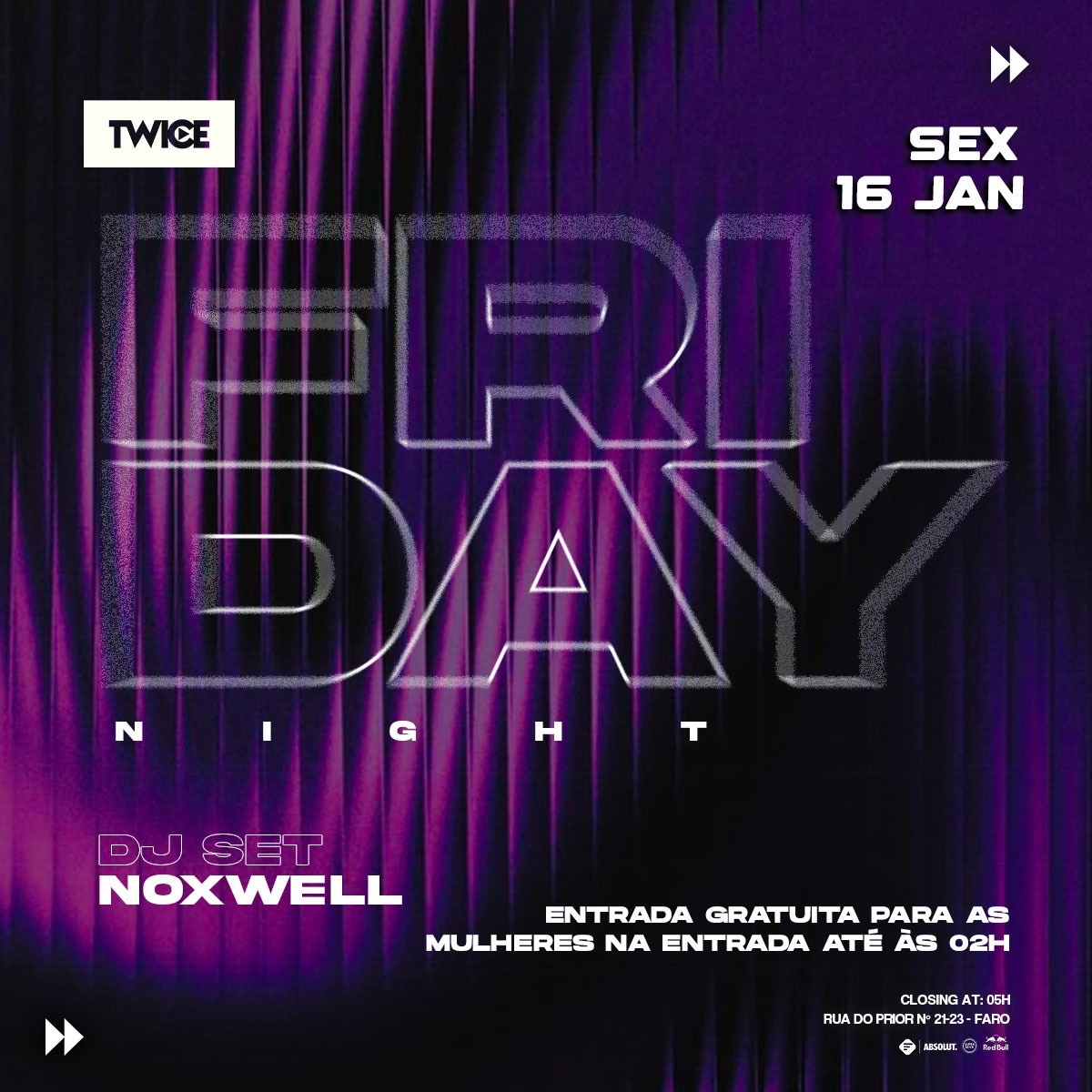FRIDAY NIGHT // NOXWELL at Twice Disco | Tickets & Guest Lists