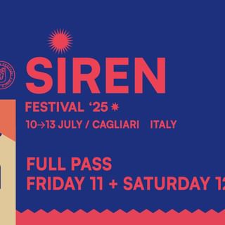 Full Pass Event // Siren Festival 2025 at Arena in Fiera | Tickets ...
