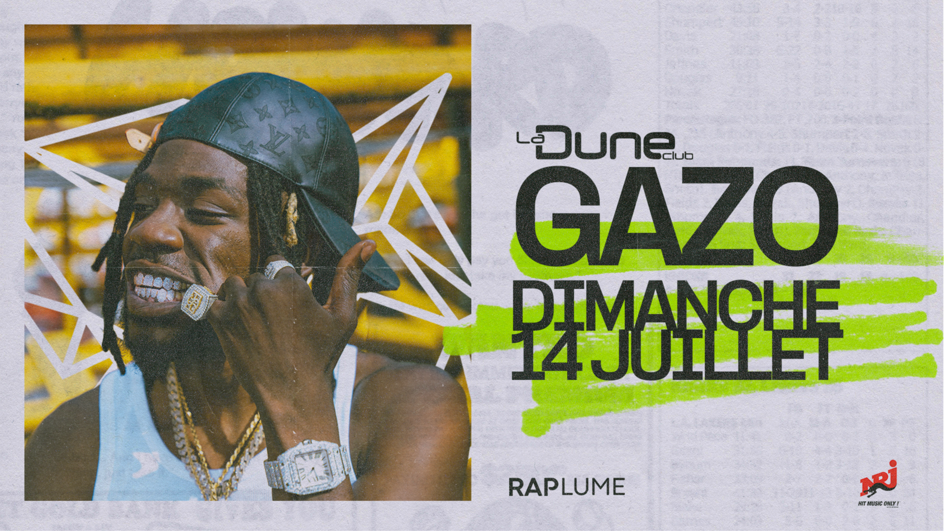 GAZO - SHOWCASE a La Dune Club | Entradas y listas gratis