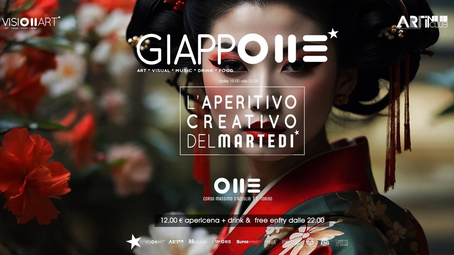 GiappONE - by Visionart @ ONE.Torino | Bilhetes & Guest Lists