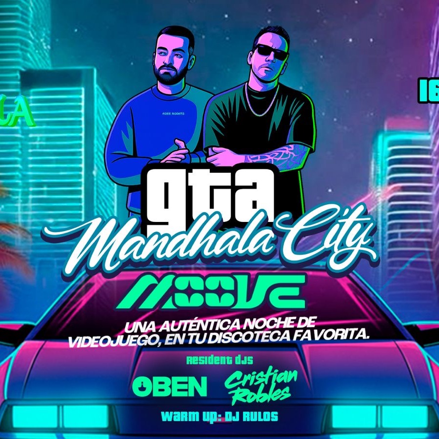 GTA MANDHALA x MOOVE vol. 2 a Mandhala Club | Biglietti e liste