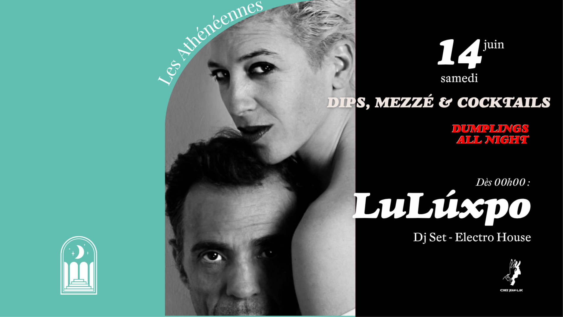 Les Athénéennes avec LuLúxpo @ Chez Jean-Luc | Billets & Listes d'invités