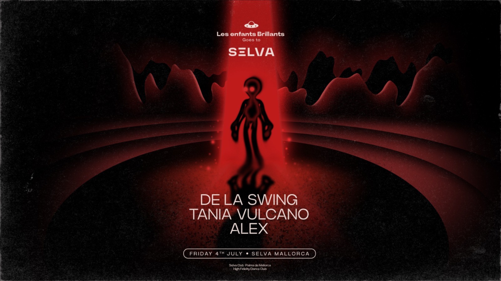 LES ENFANTS w/ DE LA SWING + TANIA VULCANO at Selva Club | Tickets ...
