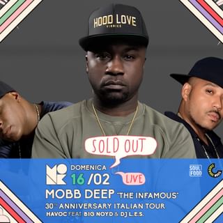 MOBB DEEP "THE INFAMOUS" 30TH ANNIVERSARY ITALIAN TOUR / INIZIO ORE 20:00 at MONK Roma | Tickets ...