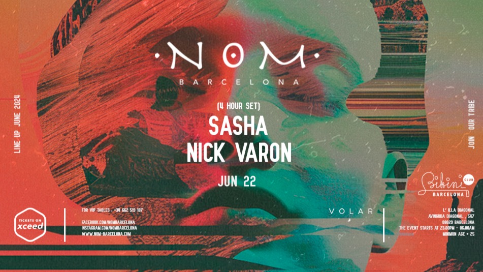 NOM pres: Sasha, Nick Varon @ Bikini Club | Tickets und Gästelisten