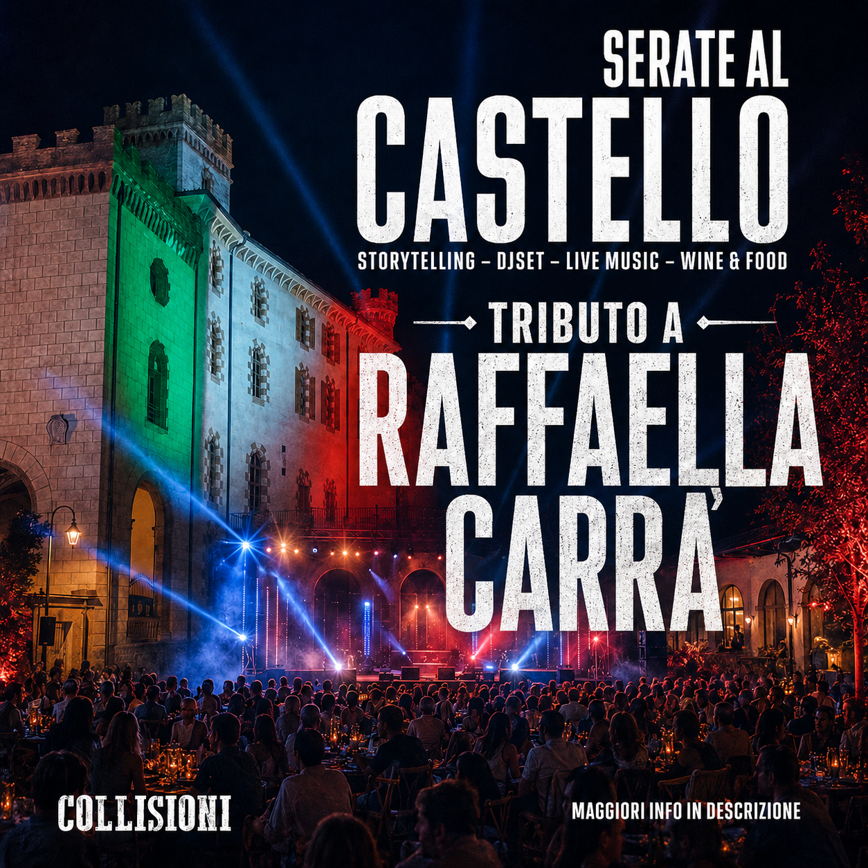 Serate al Castello | Tributo a Raffaella Carrà @ Castello di Barolo ...