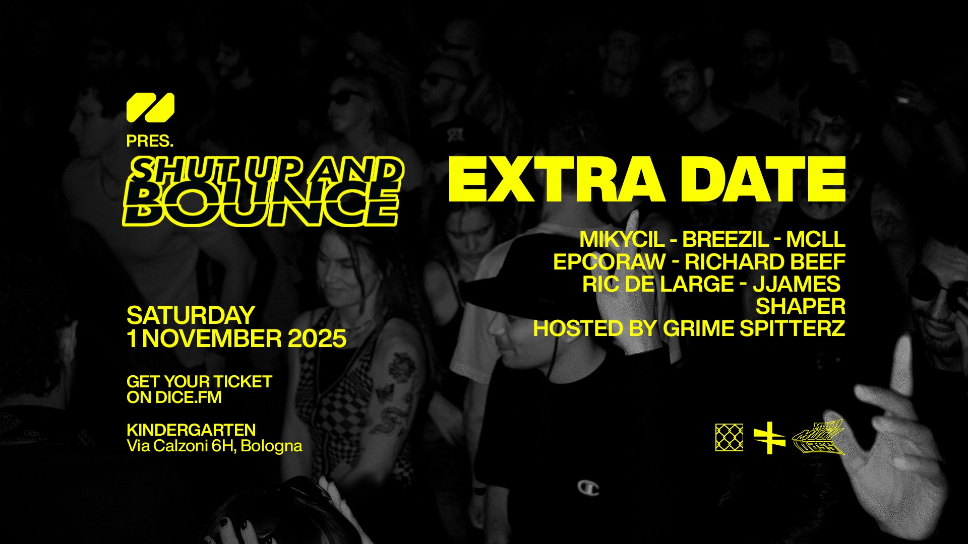 Shut up and Bounce Extra Date @ Kindergarten | Bilhetes & Guest Lists