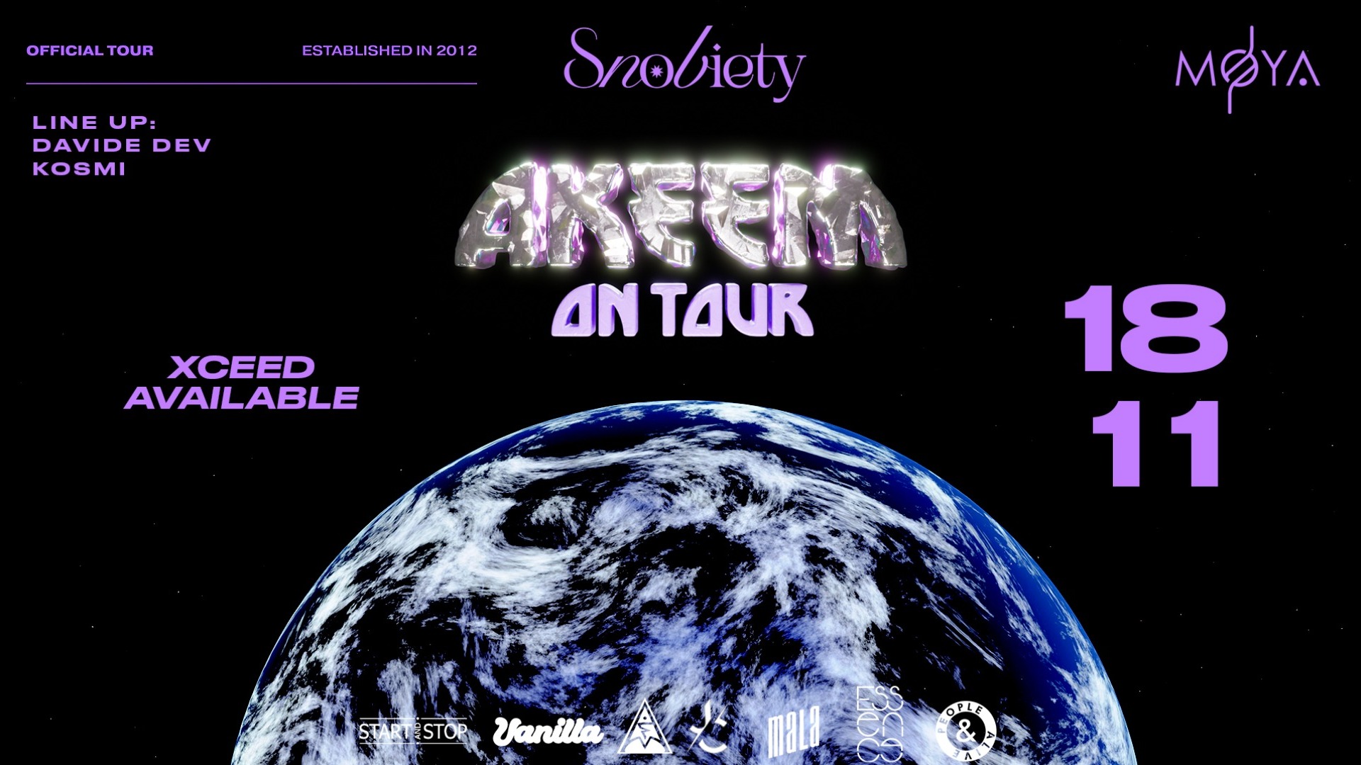 SNOBIETY x AKEEM MILANO VEN. 18 NOVEMBRE 22 | "ALL EYEZ ON ME" | MOYA ...