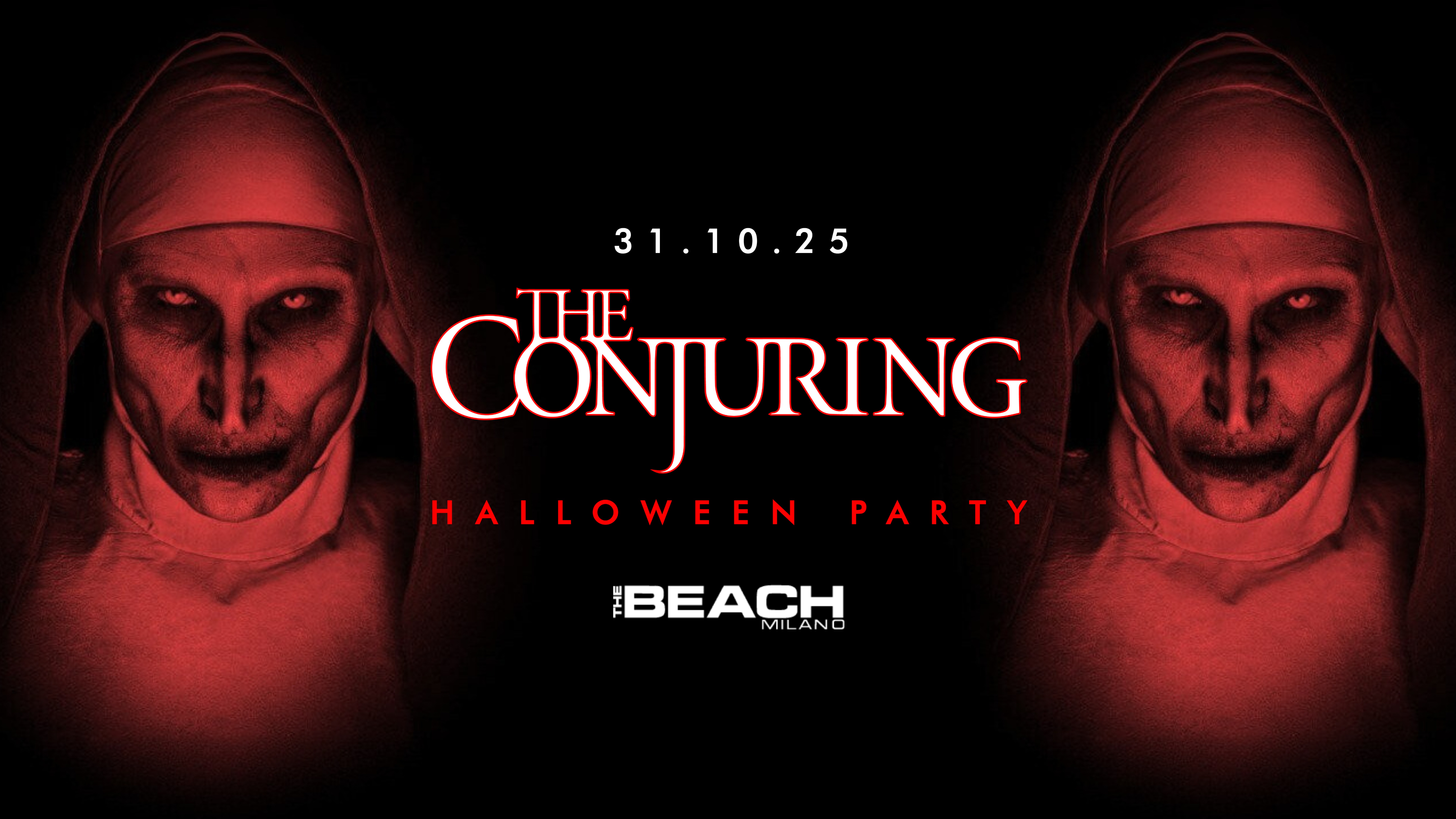 THE CONJURING HALLOWEEN @ The Beach Club Milano | Bilhetes & Guest Lists