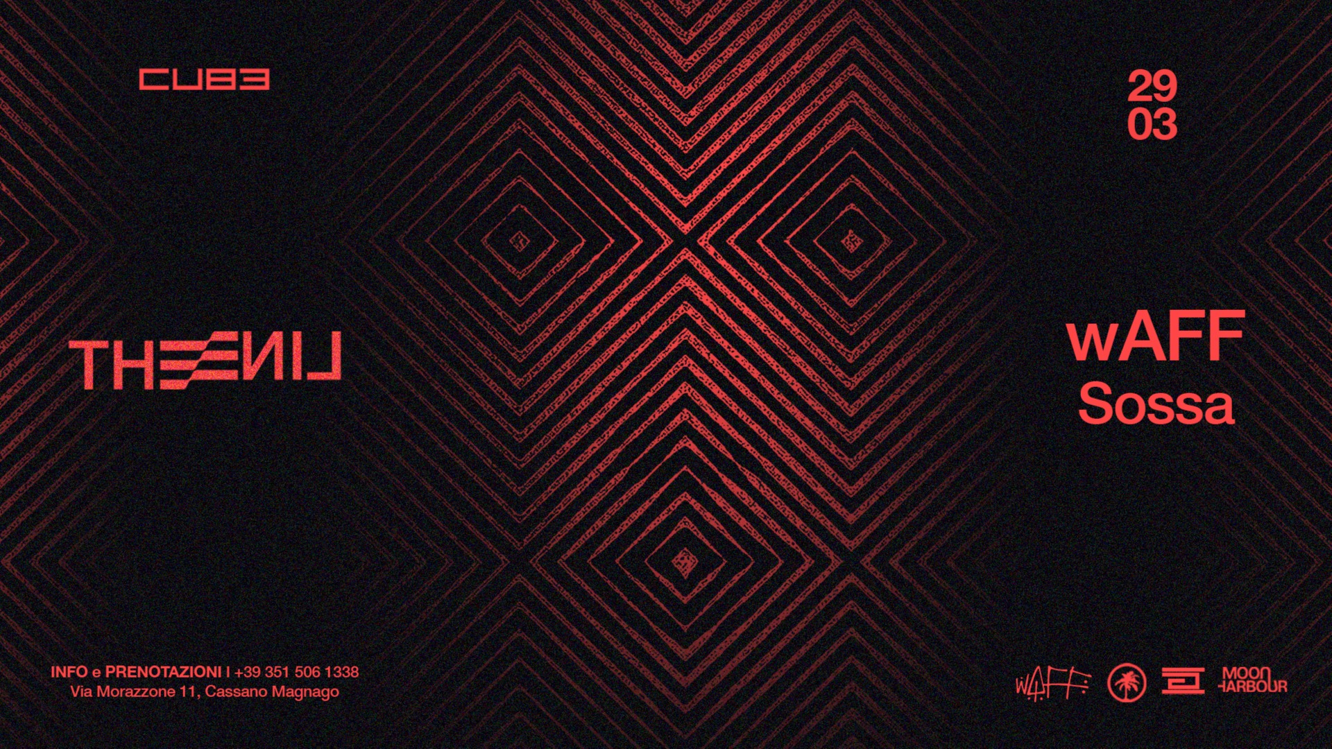 The Line | w/ wAFF & Sossa at Cube Club | Tickets & Guest Lists